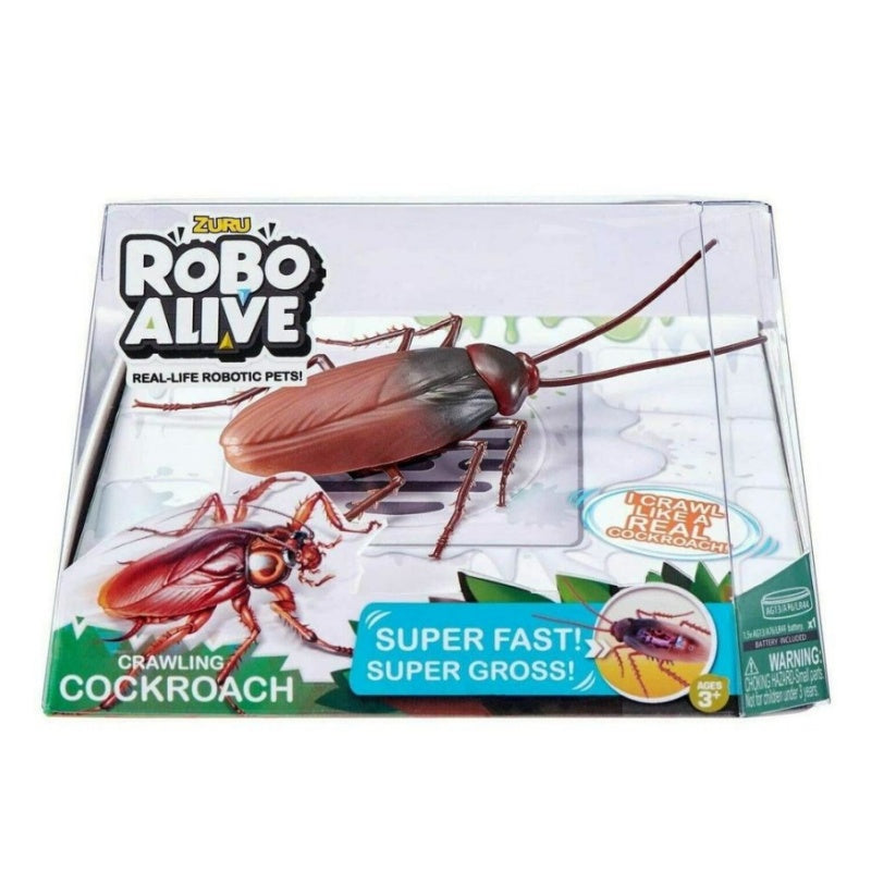 Zuru Robo Alive Super Fast Crawling Cockroach – Tek Toys