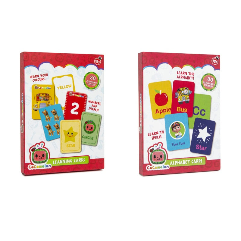 Cocomelon My First Cards - Learning Cards/Alphabet Cards – Tek Toys